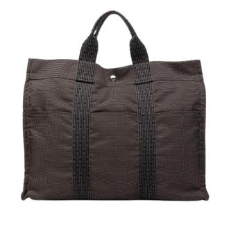 Herm&egrave;s Pre-owned Herline MM Tote Bag - - Pre-owned - Damen - Braun - ONE SIZE