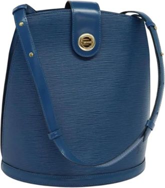 Louis Vuitton Pre-owned Cuir sacs-louis-vuitton - Femme - Pre-owned - Bleu - Taille: ONE Size