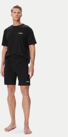 HUGO BOSS Pyjama Ron Short Set 50578605 Schwarz Regular Fit