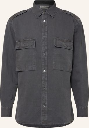 AllSaints Allsaints Overjacket Hart Mit Leinen grau