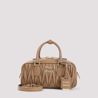Miu Miu Sac &agrave; main en cuir dagneau Miu Miu
