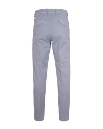 Eleventy Mens Jogger Trousers Sky Blue Cotton
