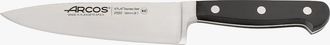 Arcos Serie Clasica - Kochmesser - Klinge aus Nitrum geschmiedetem Edelstahl 160 mm - HandGriff Polyoxymethylen (POM) Farbe Schwarz