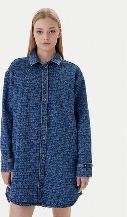 Tommy Jeans Jeanskleid DW0DW22492 Blau Relaxed Fit