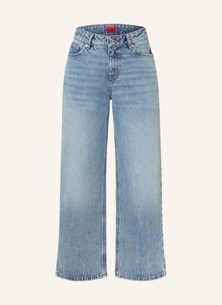 HUGO BOSS Hugo Wide Leg Jeans Geredith blau