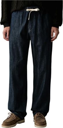 A|X Armani Exchange Pantalon large - Homme - Pantalons - Bleu - Taille: W32
