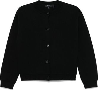 Theory Strukturierter Cardigan - Schwarz
