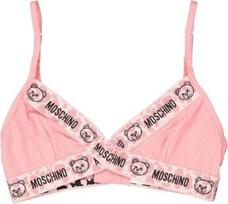 Moschino Femme, Sous-v&ecirc;tements, Rose, Taille: 44 FR Soutien-gorge en coton