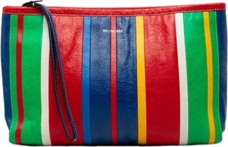 Balenciaga Sac pochette vintage Pre-owned - Femme - Pre-owned - Multicolore - Taille: ONE Size