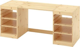 IKEA TROFAST Schreibtisch mit Regalen