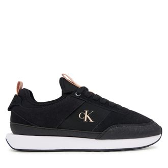 Calvin Klein Sneakers Calvin Klein Retro Runner Sock Laceup Neo Mix HW0HW03250 Schwarz