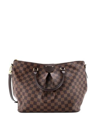 Louis Vuitton sac &agrave; bandouli&egrave;re Damier GM Siena - Marron