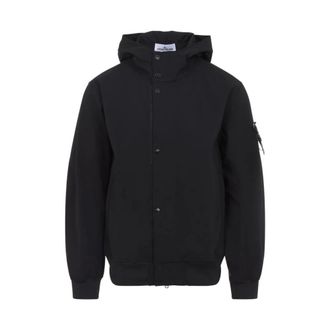 Stone Island Homme, Vestes, Noir, Taille: S Veste &agrave; capuche