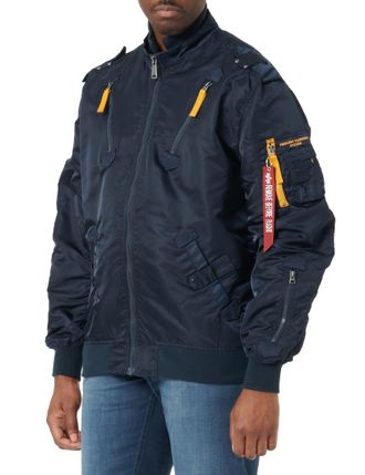Alpha Industries Alpha Industries Herren Falcon II Bomberjacke, Rep.Blue, XL