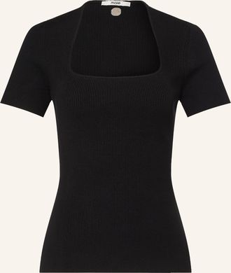 Maje Strickshirt schwarz