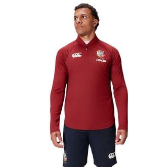 Canterbury Of New Zealand Homme Lions Britanniques Et Irlandais Everest 1&egrave;re Couche Chemise, Rouge, S EU