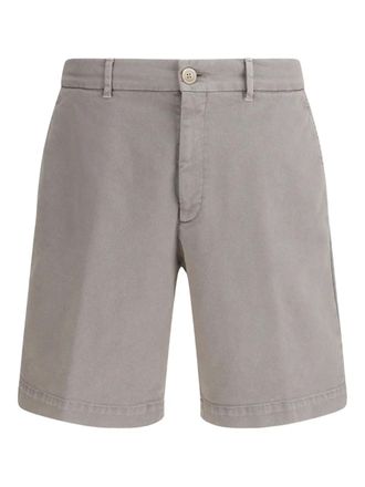 Brunello Cucinelli Shorts mit Knopfverschluss - Grau