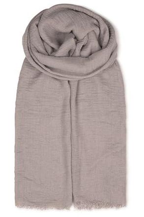 Malito more than fashion malito - &Eacute;charpe tendance pour femme - En viscose - L&eacute;g&egrave;re - Couleur unie - Foulard fin - Douce et respirante S604, gris clair, 180 x 90