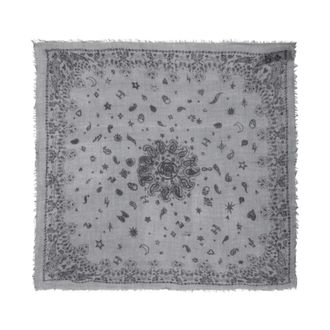 Zadig&Voltaire Nuage Bandana 90 Schal - - Accessories - Damen - Grau - ONE SIZE