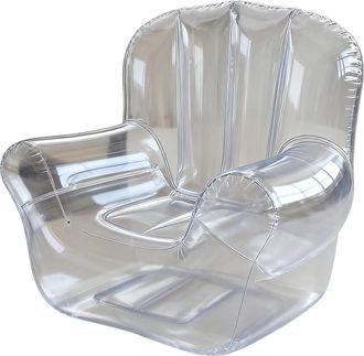 Generico Aufblasbarer Sessel - dickes bequemes Sofa | Luftaufblasbarer Sessel f&uuml;r den Au&szlig;enbereich, transparentes Schlafsofa f&uuml;r Jugendliche, Senioren, Kinder,
