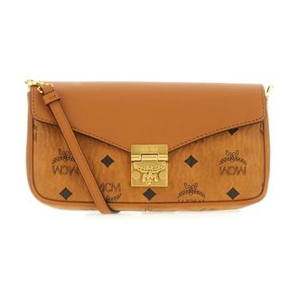 MCM Mcm, Femme, Sacs, Brun, Taille: ONE Size Tracy Mini Shoulder Bag