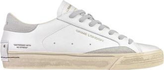 Crime London Homme, Chaussures, Blanc, Taille: 41 EU Distressed 2.0 Baskets