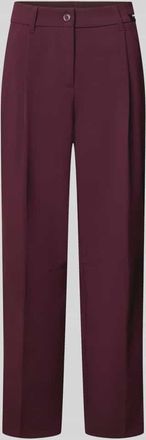 Cambio Cropped Barrel Leg Hose mit Bundfalten Modell Ortensia
