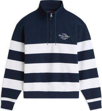 Tommy Hilfiger Shirt Stripe Quarter-zip