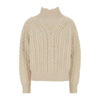 Isabel Marant Bolinea Sweater - - Knitwear - Damen - Wei&szlig; - S
