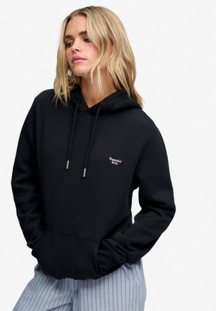 Superdry Kapuzensweatshirt SIGNATURE EMB HOOD Baumwollmischung, relaxed fit