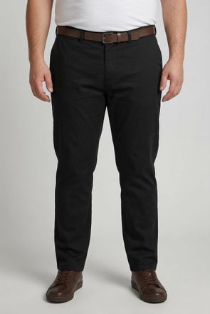 Jack & Jones Plus Size Chinohose JPSTMARCO ADAM BELTED CHINO PLS, Herren, Gr. 50 (8XL), L&auml;nge 32, schwarz, Web, Obermaterial: 98% Baumwolle, 2% Elasthan, JACK & JONES PLUSSI