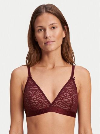 Tommy Hilfiger Bralette-BH UW0UW06345 Dunkelrot