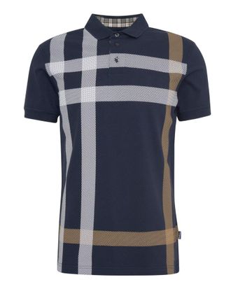 Barbour Poloshirt Blaine mit Tartan-Muster, Tailored Fit in