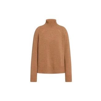 Dondup Dolcevita &agrave; col roul&eacute; en maille - Femme - Pulls - Brun - Taille: 38 FR