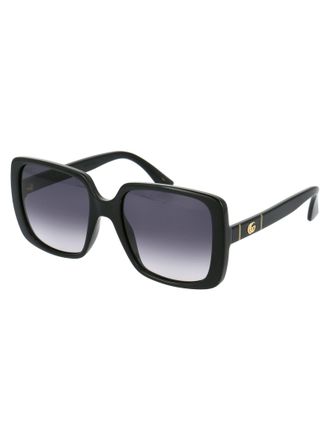 Gucci Womens Sunglasses Black-Black-Grey Injected Black/black/grey