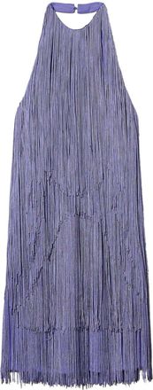 Twin-Set MYFO Minikleid mit Fransen - Violett