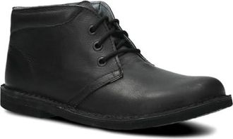 Nagaba Bottes Masculins - dautomne, en cuir, Chaussures à lacets - Chaussures confortables, Bottines Masculin pour tous les jours, Polystyrène - Noir - 43