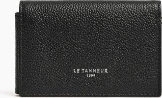 Le Tanneur Porte cartes horizontal 2 volets Lucien en cuir grain&eacute;
