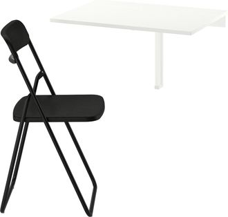 IKEA NORBERG / VIHALS Tisch und Stuhl