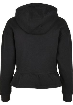 Urban Classics Kapuzenpullover Urban Classics Damen Ladies Organic Volants Hoody (1-tlg)