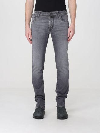 Jacob Cohen Jean skinny &agrave; taille mi-haute en denim de coton stretch