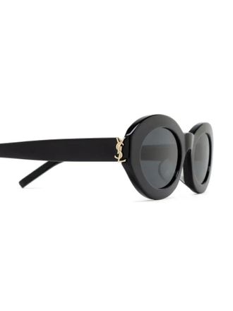 Saint Laurent Eyewear SLM136001 Sunglasses - Black