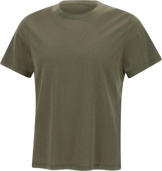 KANGRA T-shirt en coton et modal - Homme - Tops - Vert - Taille: 4XL