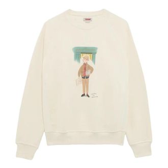 Baracuta Slowboy Colourman Rundhals-Sweatshirt - - Sweatshirts & Hoodies - Herren - Beige - XL