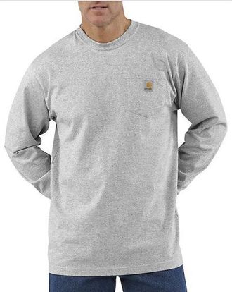 Carhartt Work in Progress Heavyweight LS Pocket M - Langarmshirt - Herren