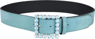 Alma En Pena Perlen-G&uuml;rtel mit Schnalle - - Accessories - Damen - Blau - L