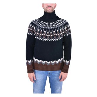 Dondup Langarm Pullover mit Stickerei - - Knitwear - Herren - Mehrfarbig - M