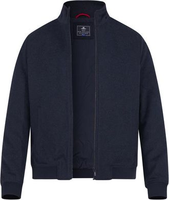 N.Z.A. Herren Jacken blau Wolle