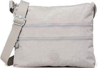 Kipling ALVAR Sac à bandoulière de taille moyenne, Grey Gris (Gris)