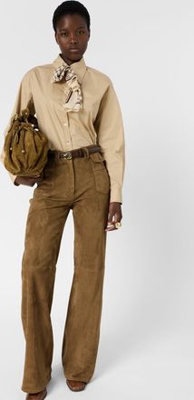 Gerard Darel Chemise en popeline de coton - CYRAH - Sable